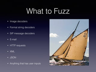 Fuzzing with Go-Fuzz | PDF
