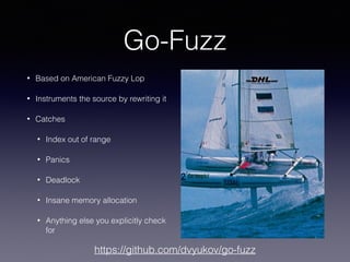 Fuzzing with Go-Fuzz | PDF