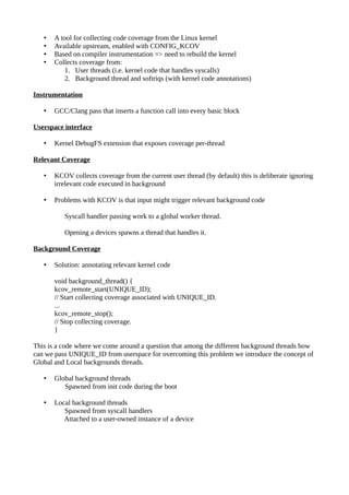 Fuzzing Linux Kernel | PDF