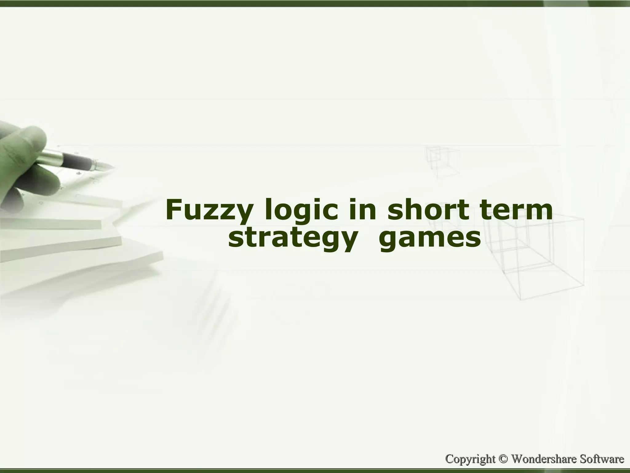 Fuzzy logic | PPT