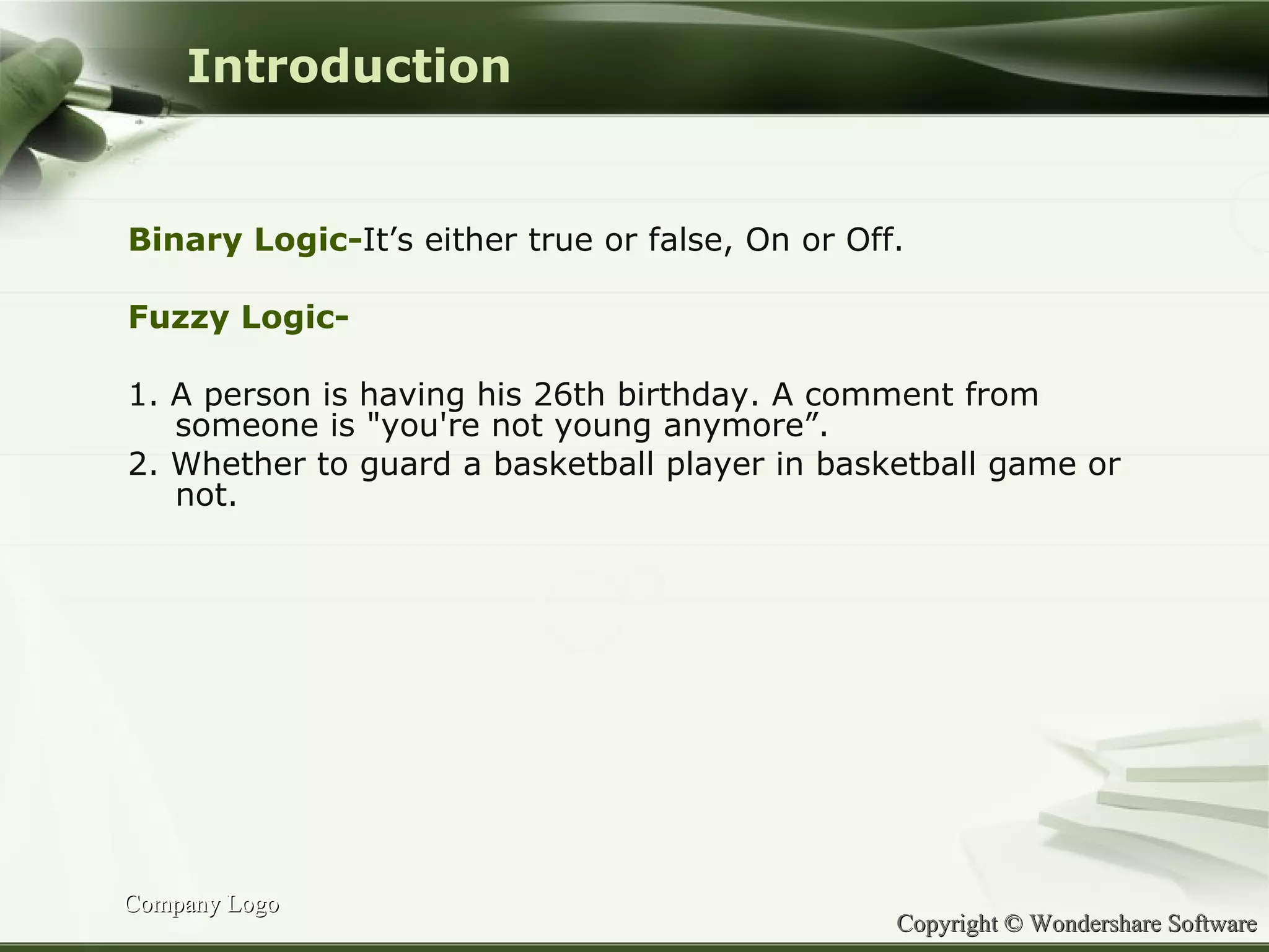 Fuzzy logic | PPT