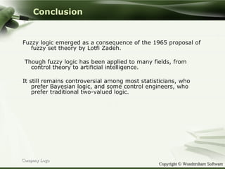 Fuzzy logic | PPT