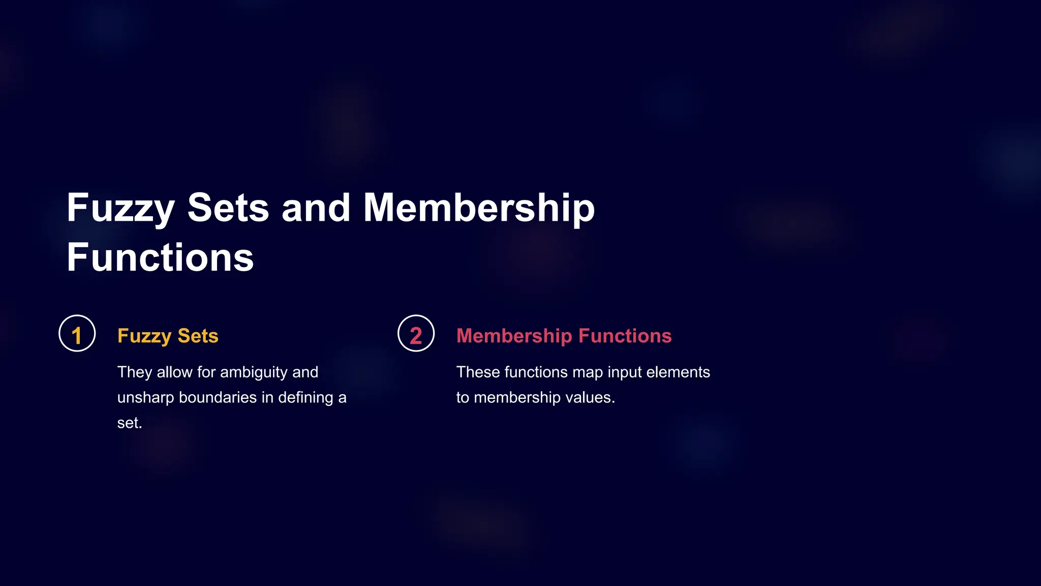 Introduction to Fuzzy Logic Control System | PPTX
