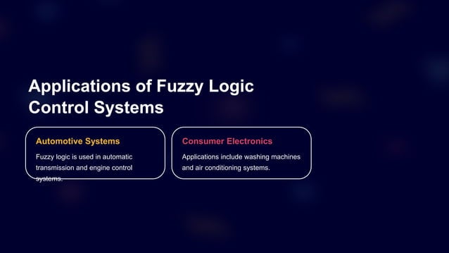 Introduction to Fuzzy Logic Control System | PPT