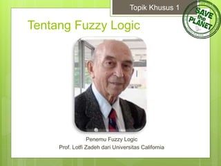 Fuzzy logic | PPTX