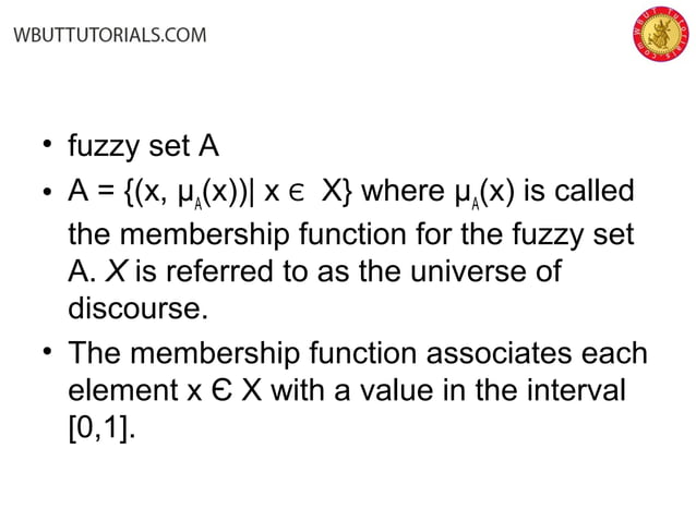 Fuzzy logic-introduction | PPT Fuzzy logic-introduction | PPT
