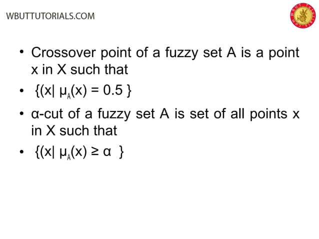 Fuzzy logic-introduction | PPT Fuzzy logic-introduction | PPT