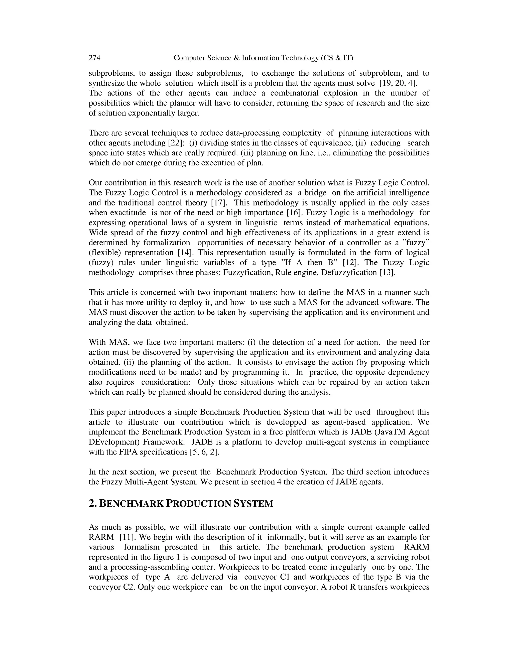 Fuzzy logic multi-agent system | PDF | Artificial Intelligence | Technology & Computing