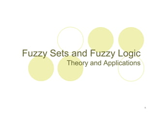 Fuzzy-Sets for nothing about the way .ppt