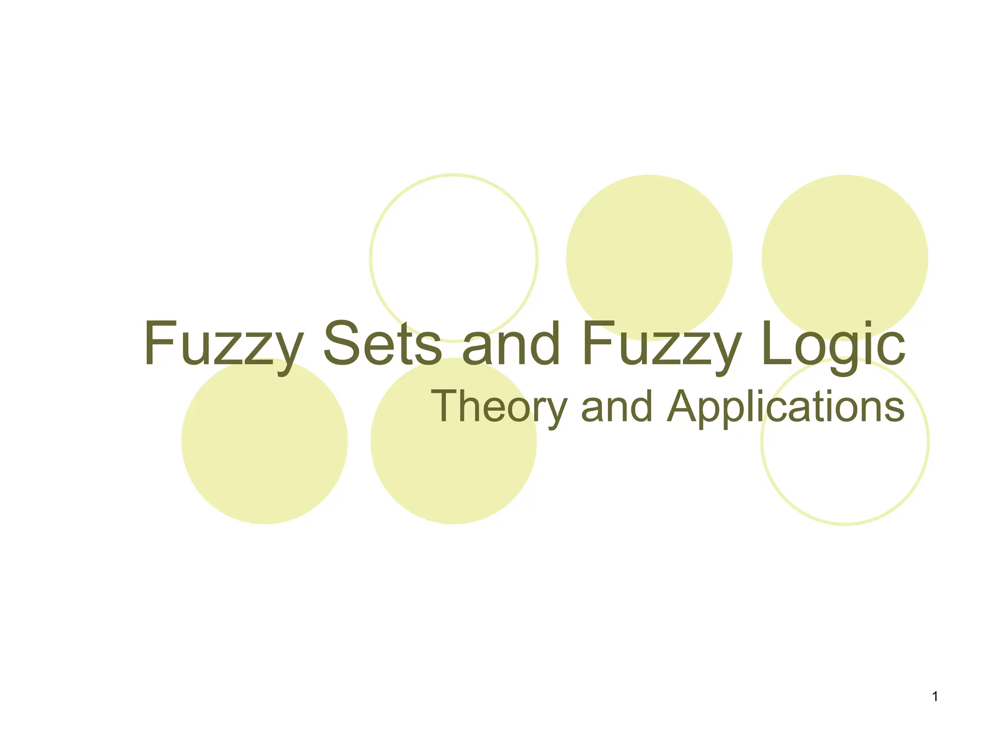 Fuzzy-Sets.pptx Master ob Artificial intelligence | PPTX