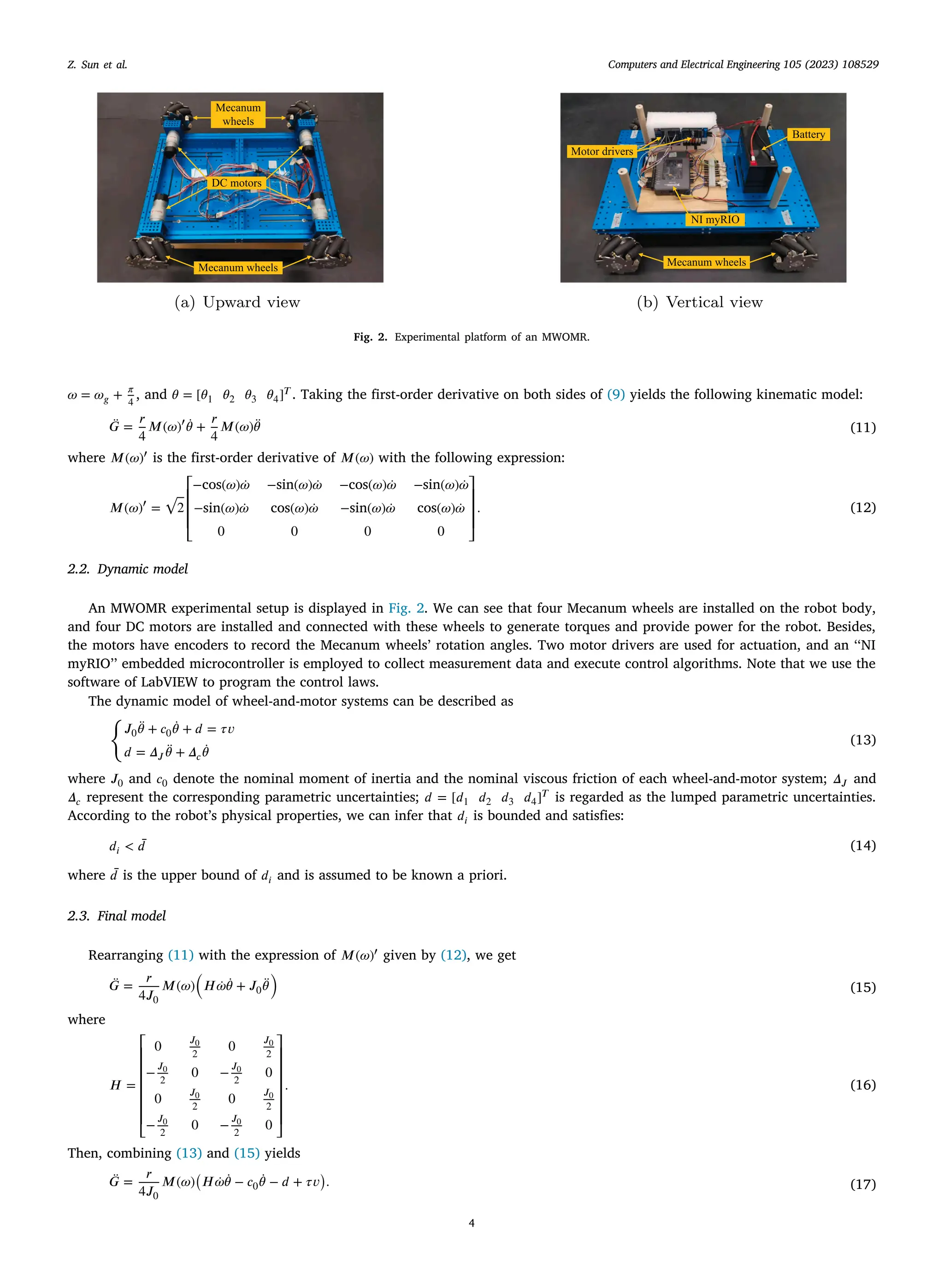 Fuzzy Adaptive Recursive Terminal Sliding Mode Control For An