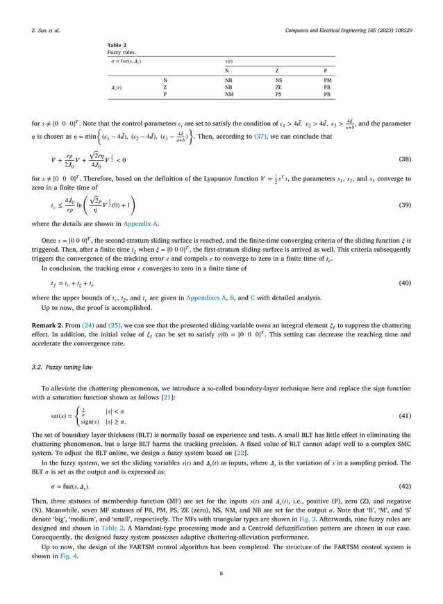 Fuzzy adaptive recursive terminal sliding mode control for an agricultural omnidirectional ...