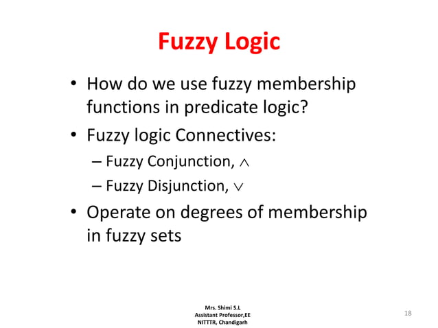 Fuzzy Logic and Neural Network | PPTX | Computing | Technology & Computing