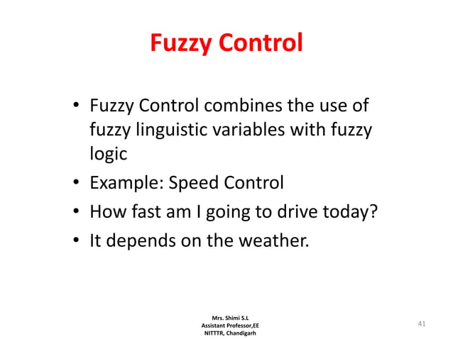 Fuzzy Logic and Neural Network | PPTX | Computing | Technology & Computing