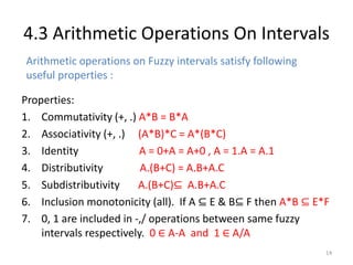 Fuzzy arithmetic | PPTX