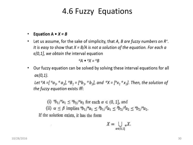 Fuzzy arithmetic | PPTX