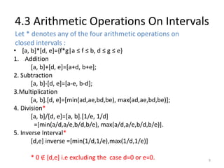 Fuzzy arithmetic | PPTX