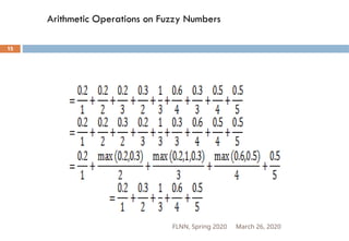 fuzzy arithmetic operations over set theory | PPT