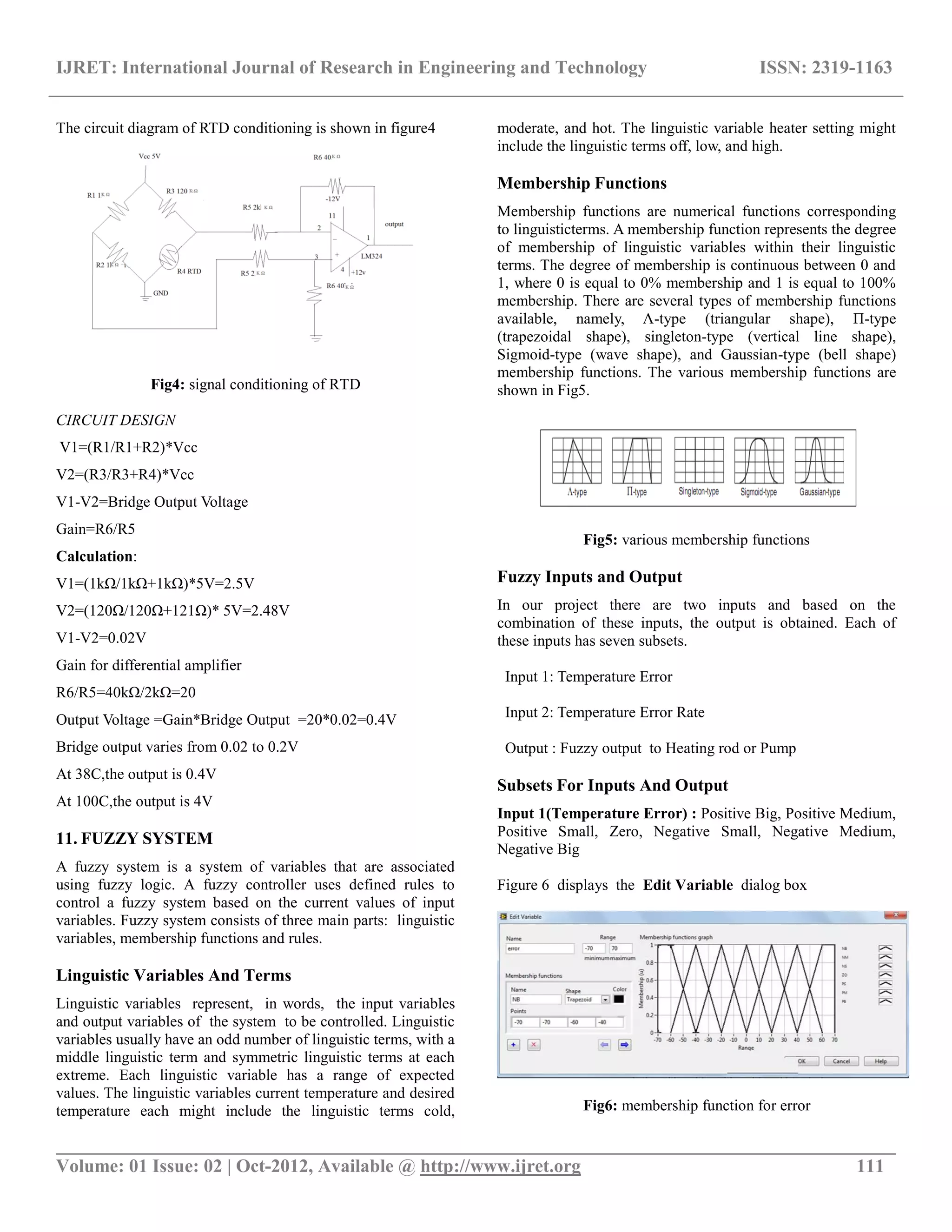 Fuzzy based control using labview for miso temperature process | PDF