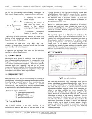 Fuzzy based control using labview for miso temperature process | PDF