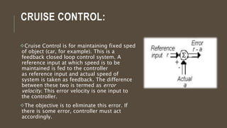Fuzzy based cruise control | PPTX