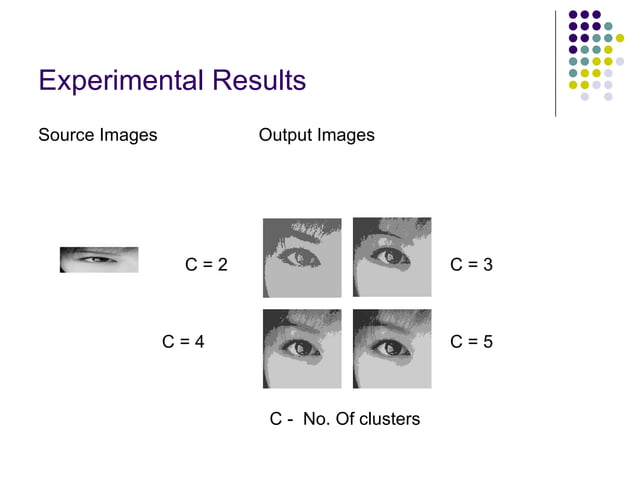 Fuzzy c-means clustering for image segmentation | PPT