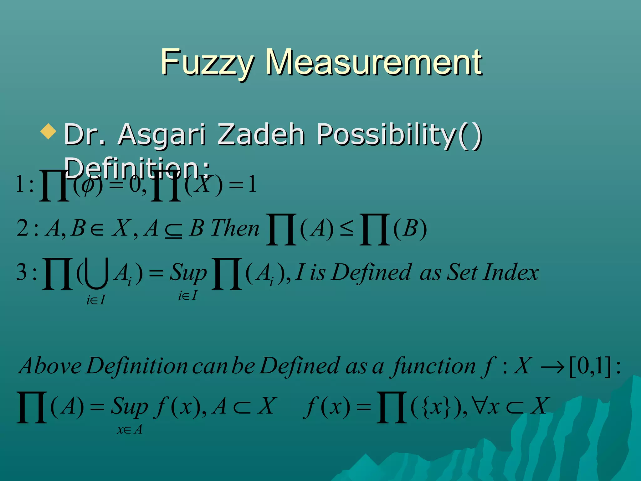 Fuzzy calculation | PPT