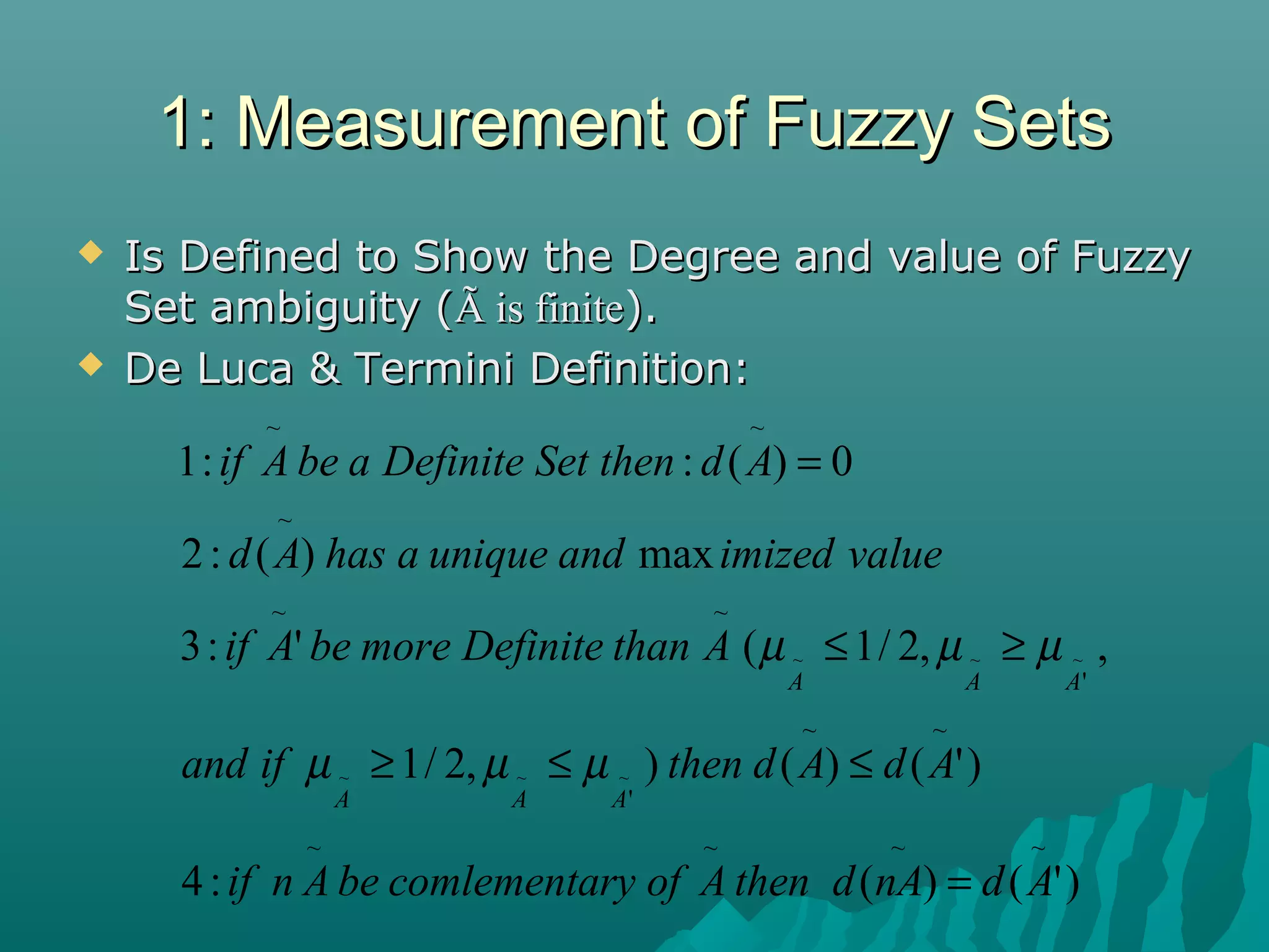 Fuzzy calculation | PPT
