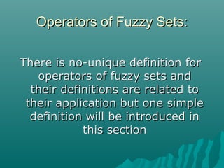 Fuzzy calculation | PPT