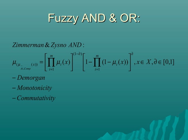 Fuzzy calculation | PPT