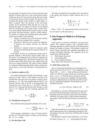 Fuzzy clustering1 | PDF