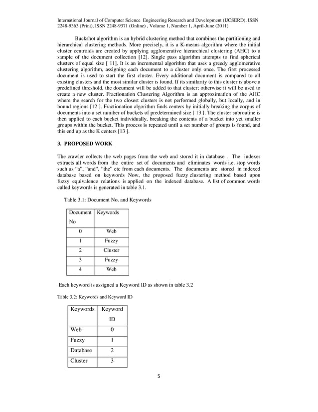 Fuzzy clustering technique | PDF | Search | Internet