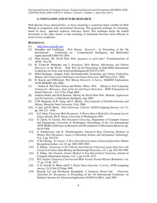 Fuzzy clustering technique | PDF | Search | Internet