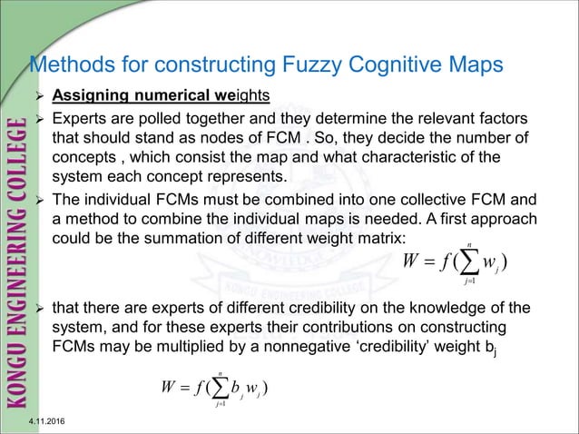 Fuzzy cognitive map and Rough Sets in Decision Making | PPT