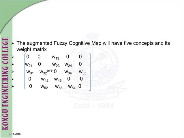 Fuzzy cognitive map and Rough Sets in Decision Making | PPT