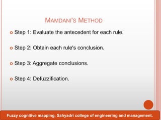 Fuzzy cognitive mapping .ppt new | PPTX