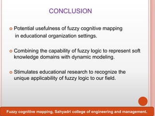 Fuzzy cognitive mapping .ppt new | PPT