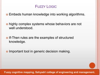Fuzzy cognitive mapping .ppt new | PPTX