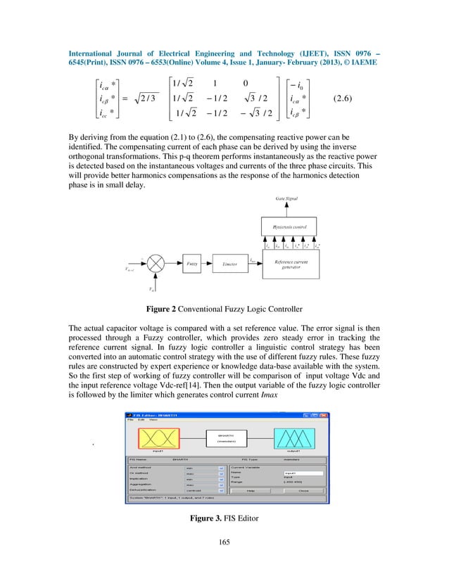 Fuzzy controller based current harmonics suppression using shunt active filter | PDF