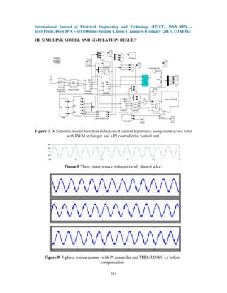Fuzzy controller based current harmonics suppression using shunt active filter | PDF