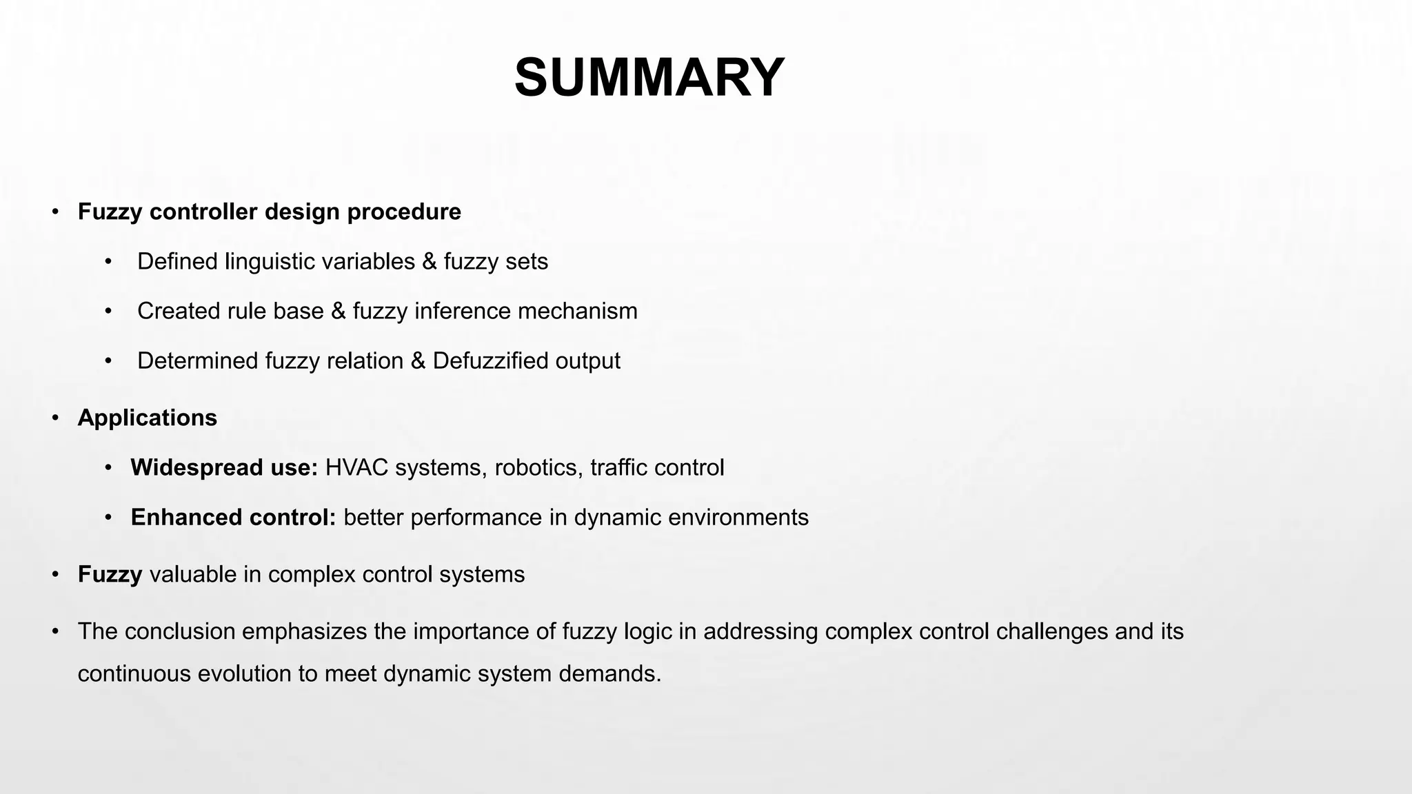 Fuzzy Controller Design Procedure System | PPT | Free Download