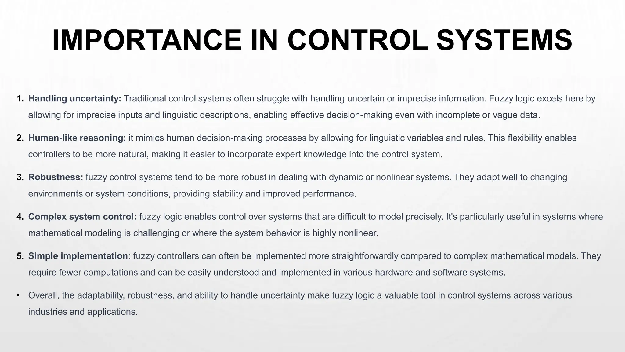 Fuzzy Controller Design Procedure System Ppt