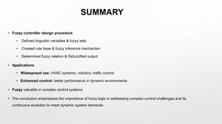 Fuzzy Controller Design Procedure System | PPT