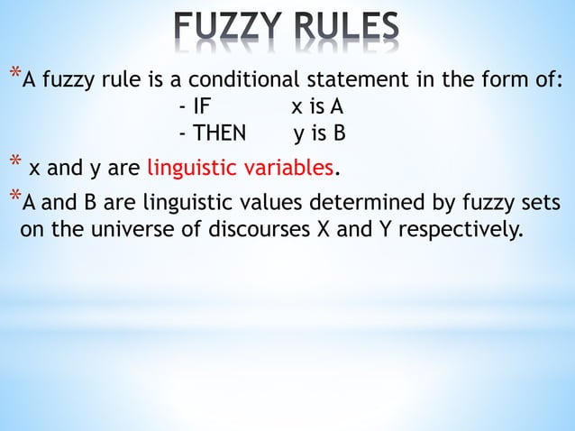 FUZZY EXPERT SYSTEM.pptx | Artificial Intelligence | Technology & Computing