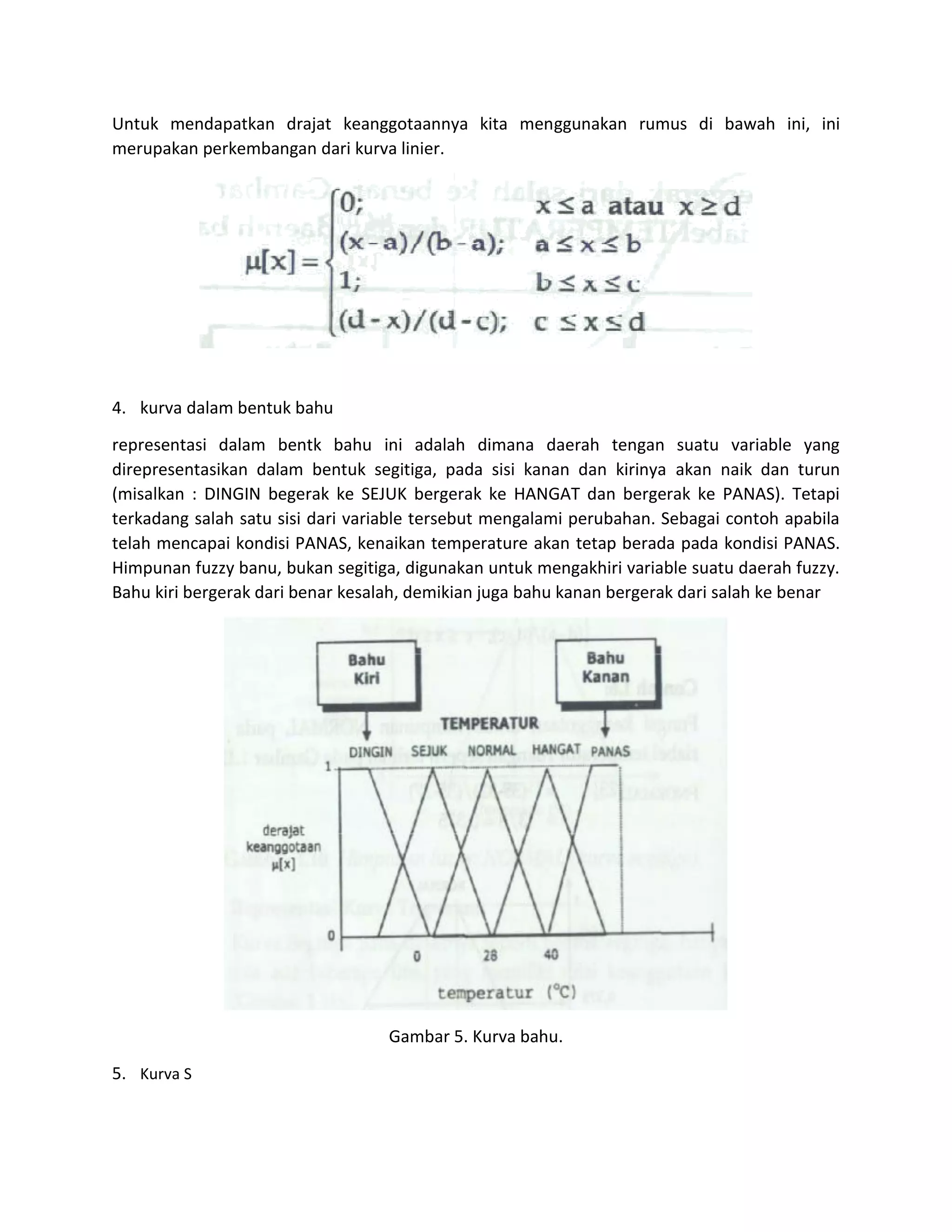 Fuzzy fungsi keanggotaan | PDF