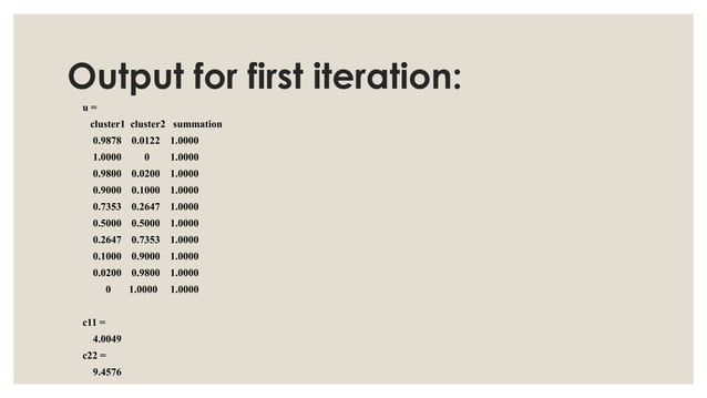 Fuzzy image processing- fuzzy C-mean clustering | PPTX