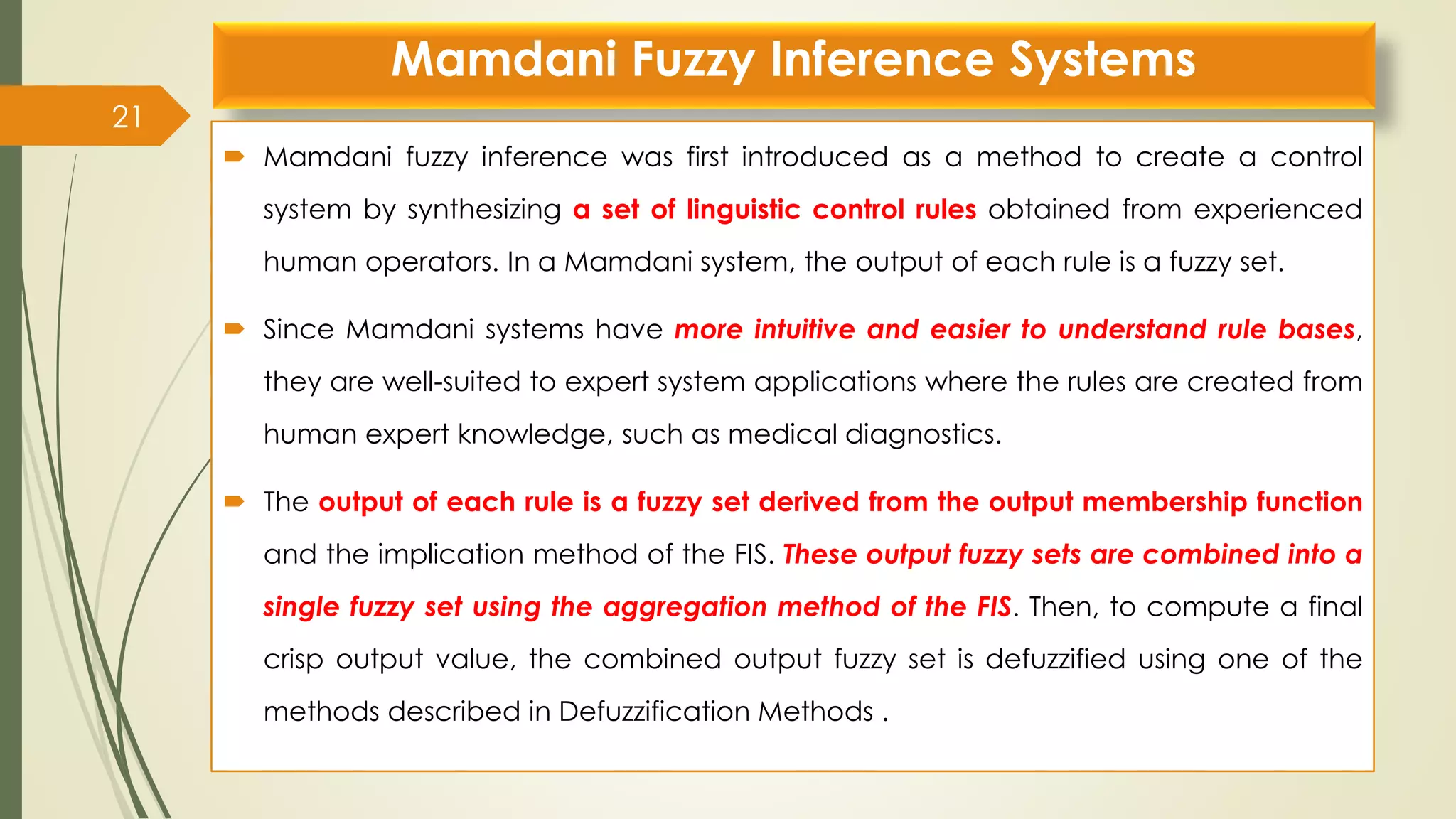 Fuzzy inference systems | PDF