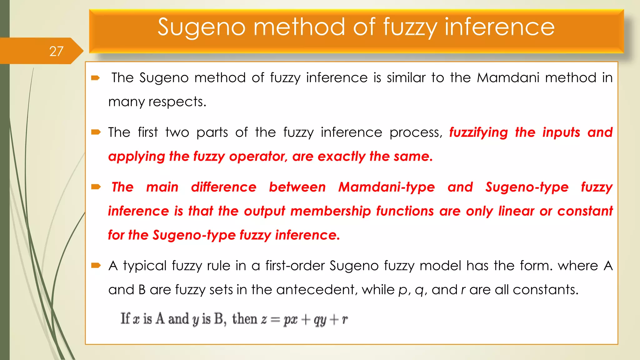 Fuzzy inference systems | PDF
