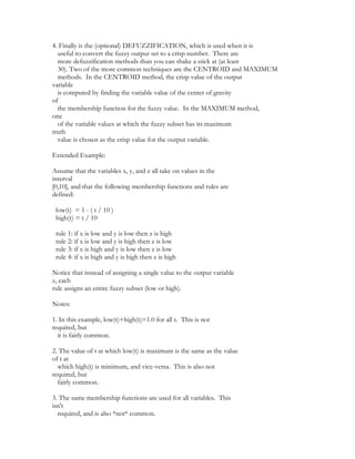 Fuzzy logic | PDF