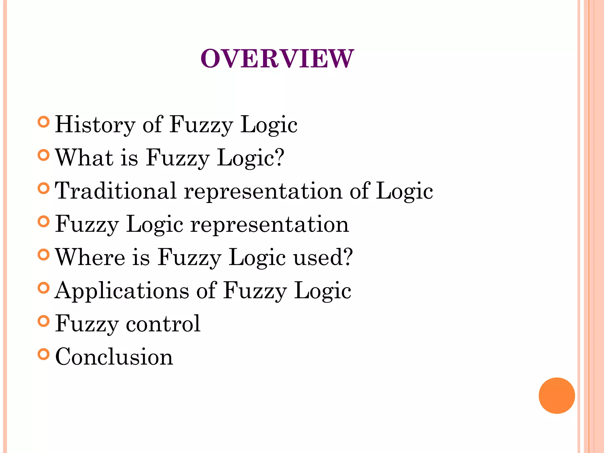 Fuzzy control and its applications | PPT